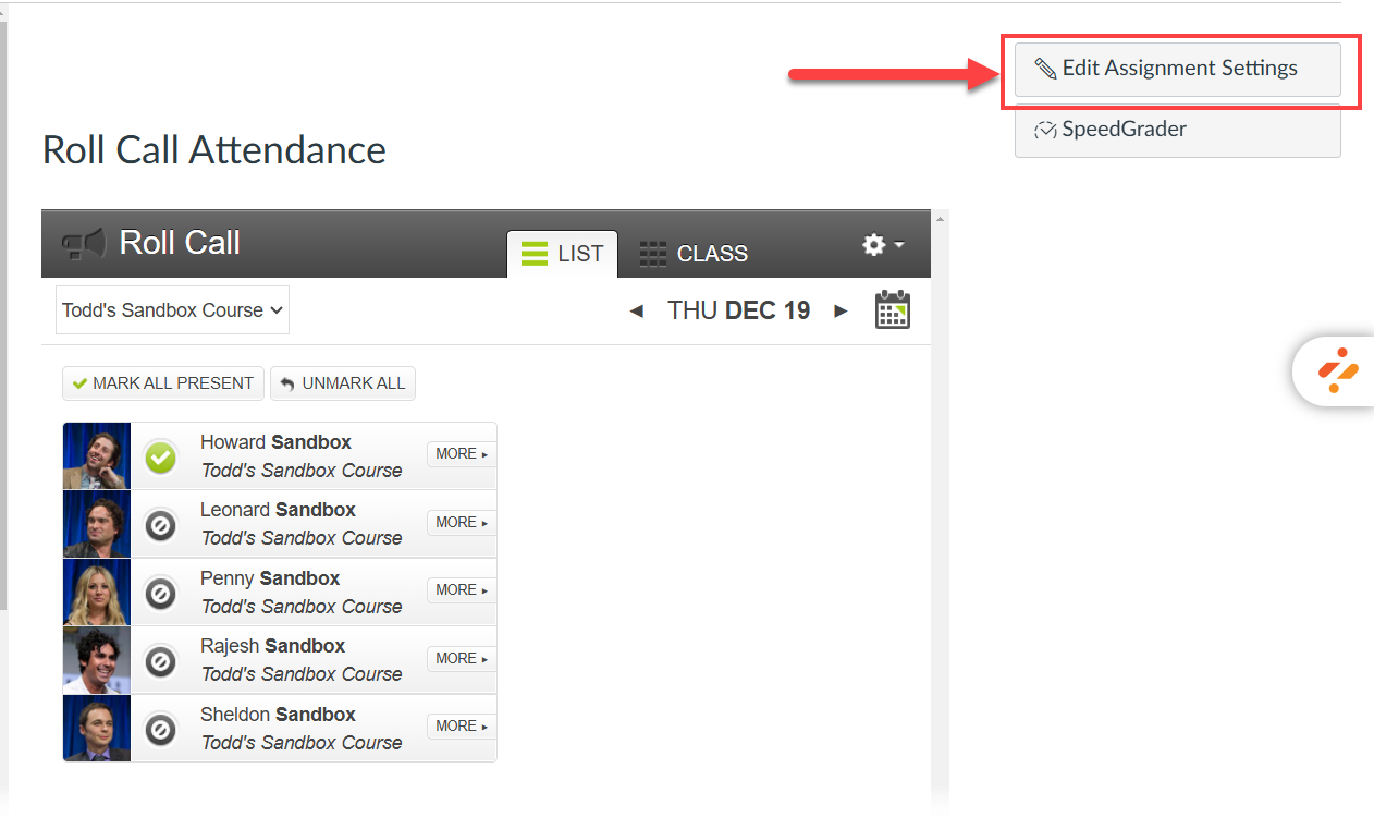 Step by Step: Disable Roll Call Attendance from Contributing to Total ...
