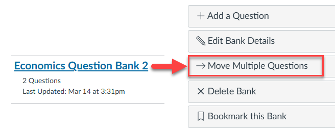 Step by Step: Moving Classic Quiz Questions into Question Banks (Bank ...