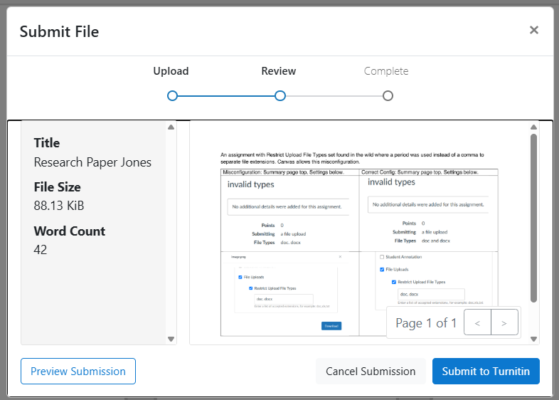Step by Step: Submitting a Turnitin Assignment – iCampus Support Center