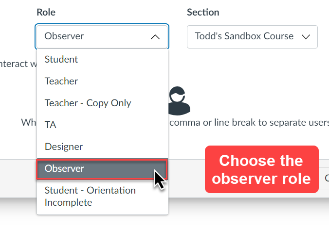 Step by Step: Adding an Observer to your course – iCampus Support Center